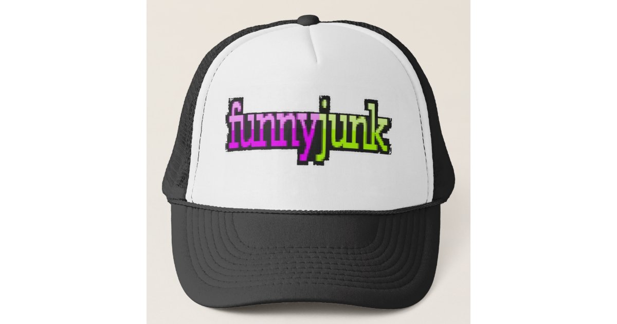 Funnyjunk Logo Hat | Zazzle