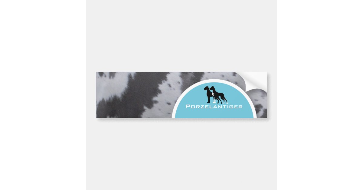 Fur glue bumper sticker | Zazzle