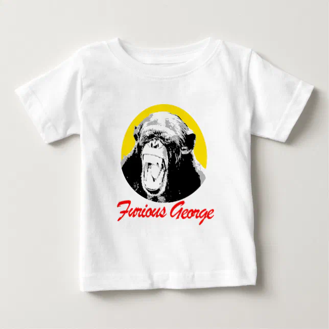 Furious George T-shirt | Zazzle