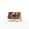 FURIOUSLY HAPPY card | Zazzle