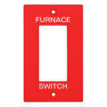 Furnace Emergency Switch Plate Safety Signage | Zazzle