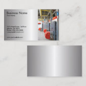Furnace Repair Company Business Card Template | Zazzle