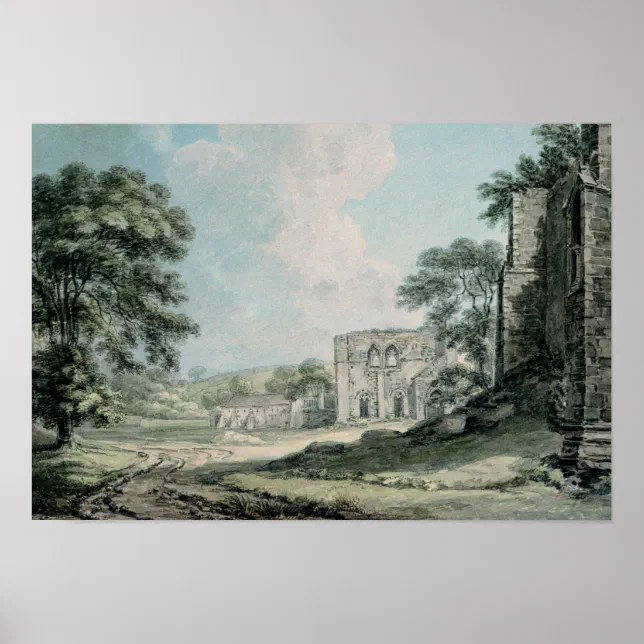 Furness Abbey, Lancashire Poster | Zazzle