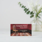 Furniture Repair and Upholstery Business Card | Zazzle