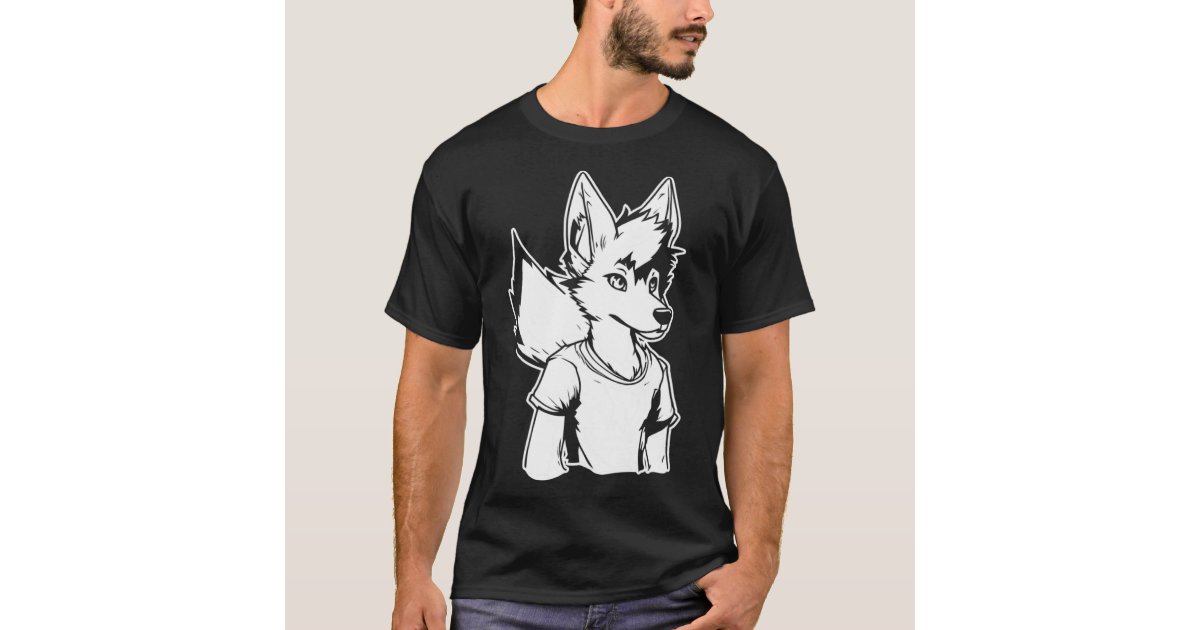 Furries Fursona Cosplay Furry Fandom T-Shirt | Zazzle