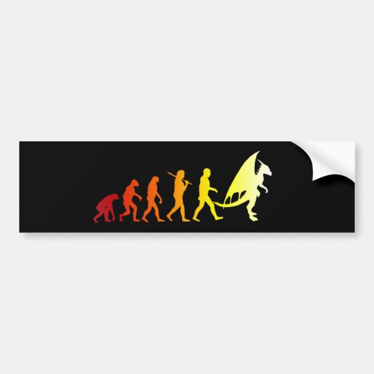Furry evolution bumper sticker | Zazzle.com