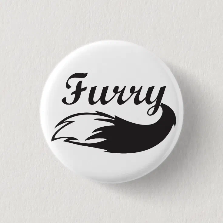 Furry Fandom Button | Zazzle