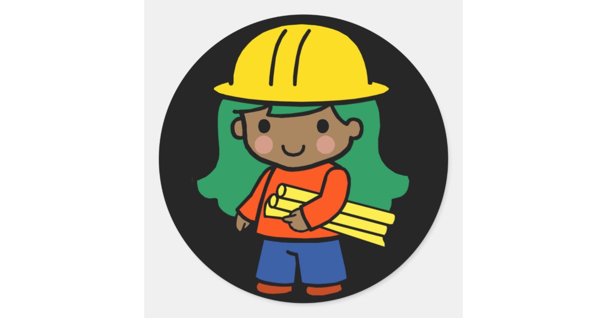 Future Architect / Engineer Classic Round Sticker | Zazzle