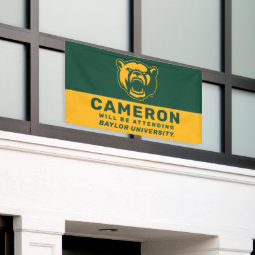 Future Baylor University Graduate Banner | Zazzle