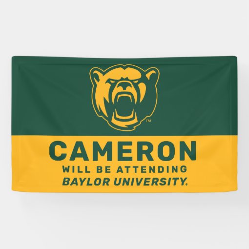 Future Baylor University Graduate Banner | Zazzle
