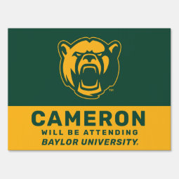 Future Baylor University Graduate Sign | Zazzle