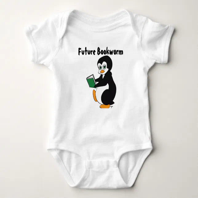 Future Bookworm Baby Creeper | Zazzle