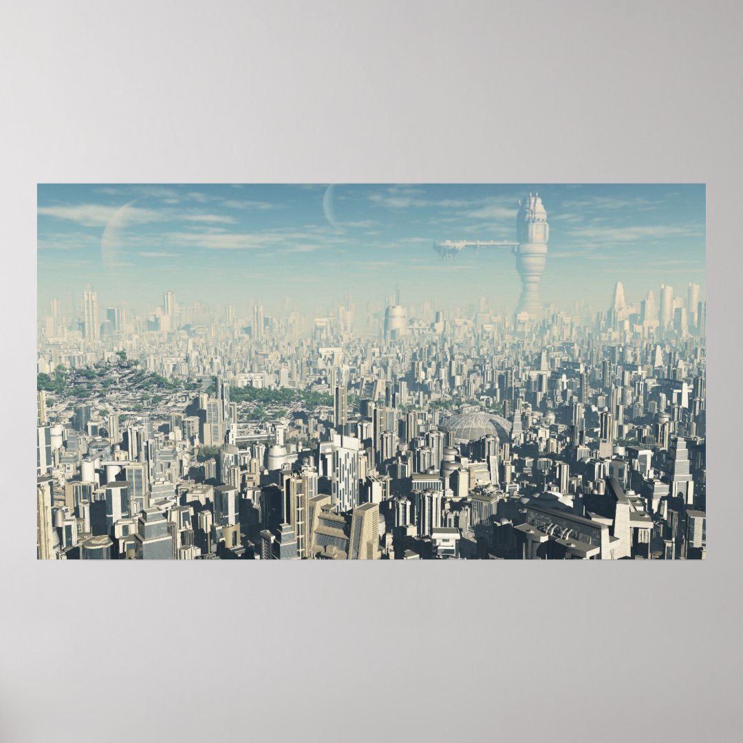 Future City - Poster | Zazzle