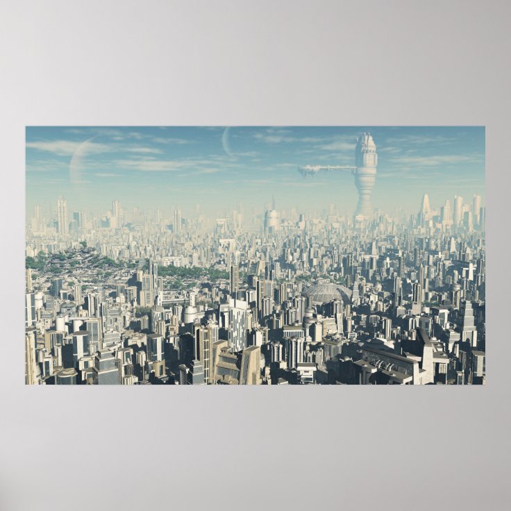 Future City - Poster | Zazzle