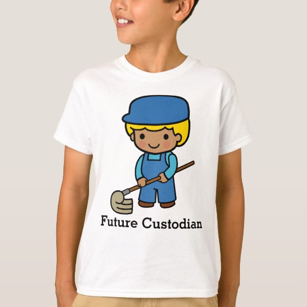 Custodian T-Shirts & Custodian T-Shirt Designs | Zazzle
