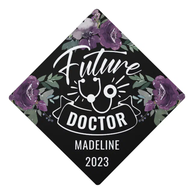 Future Doctor Graduation Cap Topper | Zazzle