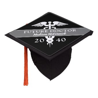 Future Doctor High School Graduation Personalized Graduation Cap Topper ...