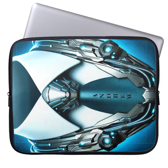 Future Elegance –4D Necktie Neoprene Laptop Sleeve | Zazzle