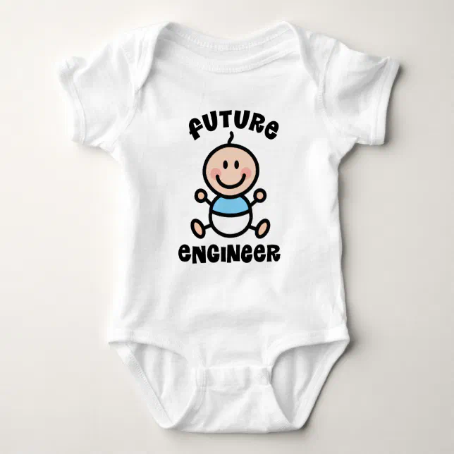Future Engineer Baby Gift Baby Bodysuit | Zazzle