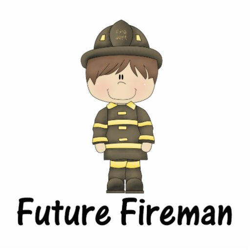 future fireman photo cutouts