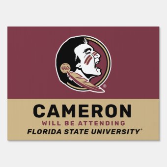 Future Florida State University Grad Sign | Zazzle