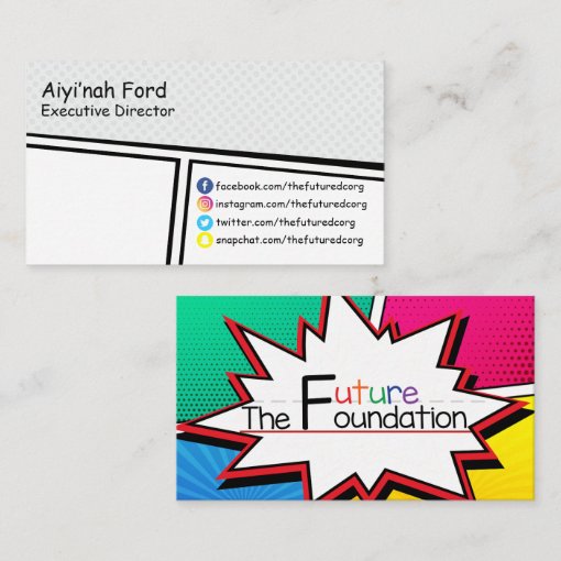 Future Foundation Business Card | Zazzle