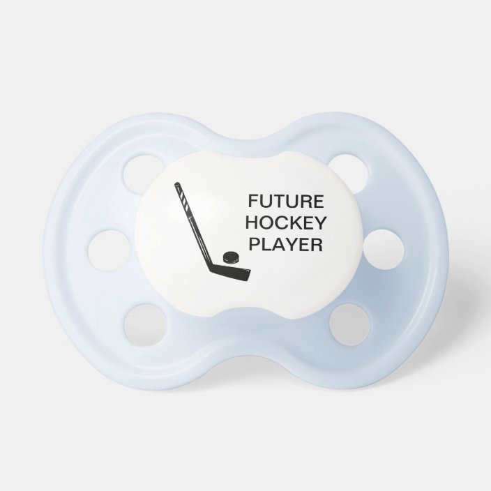 Future Hockey Player Baby Pacifier | Zazzle.com