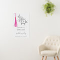 Future Is Bright Pink Grad Party Welcome Sign | Zazzle