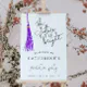 Future Is Bright Purple Grad Party Welcome Sign | Zazzle