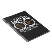 Future lawyer court law student student lawyer stu notebook | Zazzle