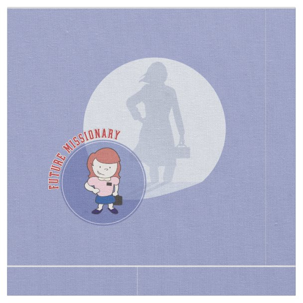 Future missionary fabric. LDS Fabric | Zazzle