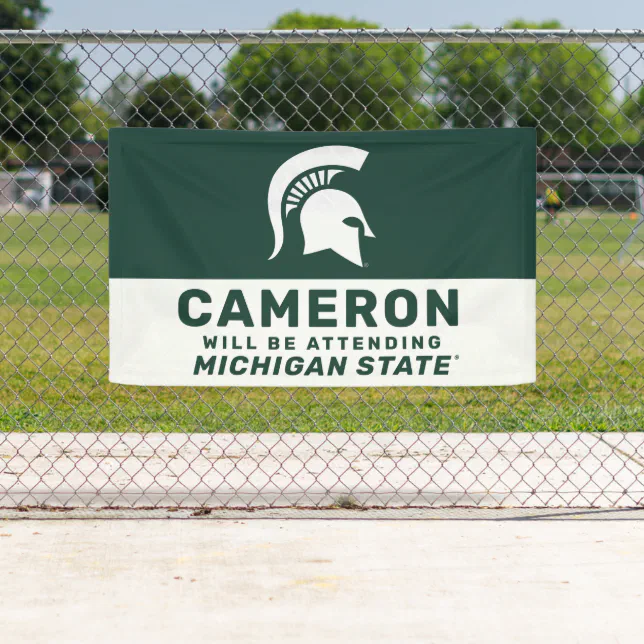 Future MSU Michigan State Graduation Banner | Zazzle