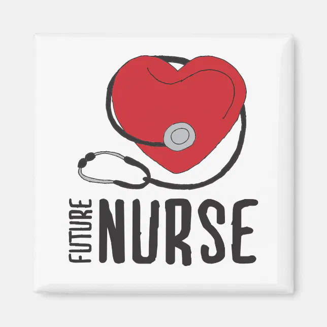 Future Nurse Soon to be Nurse Art Registered Nurse Magnet | Zazzle