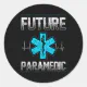 Future Paramedic Student Classic Round Sticker | Zazzle