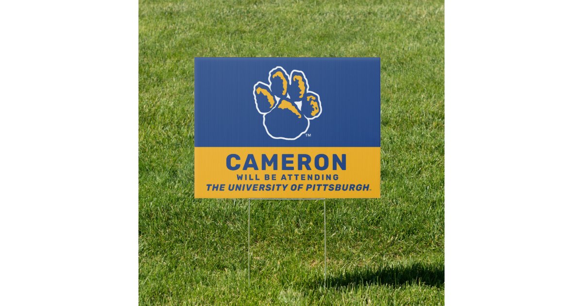 Future Pitt Panther Graduate Sign | Zazzle