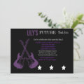 Future Rocker Baby Shower Invitation | Zazzle