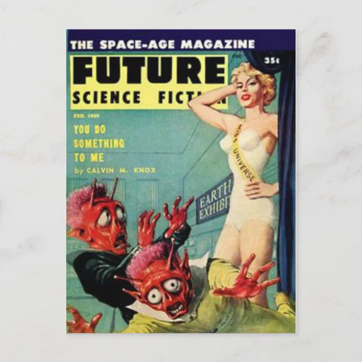 Future Science Fiction Postcard | Zazzle