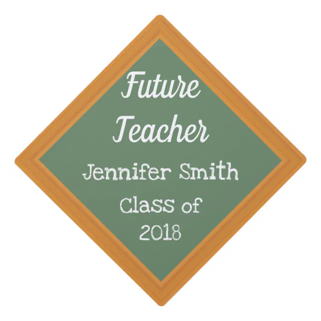 Future Teacher Graduation Cap Topper | Zazzle