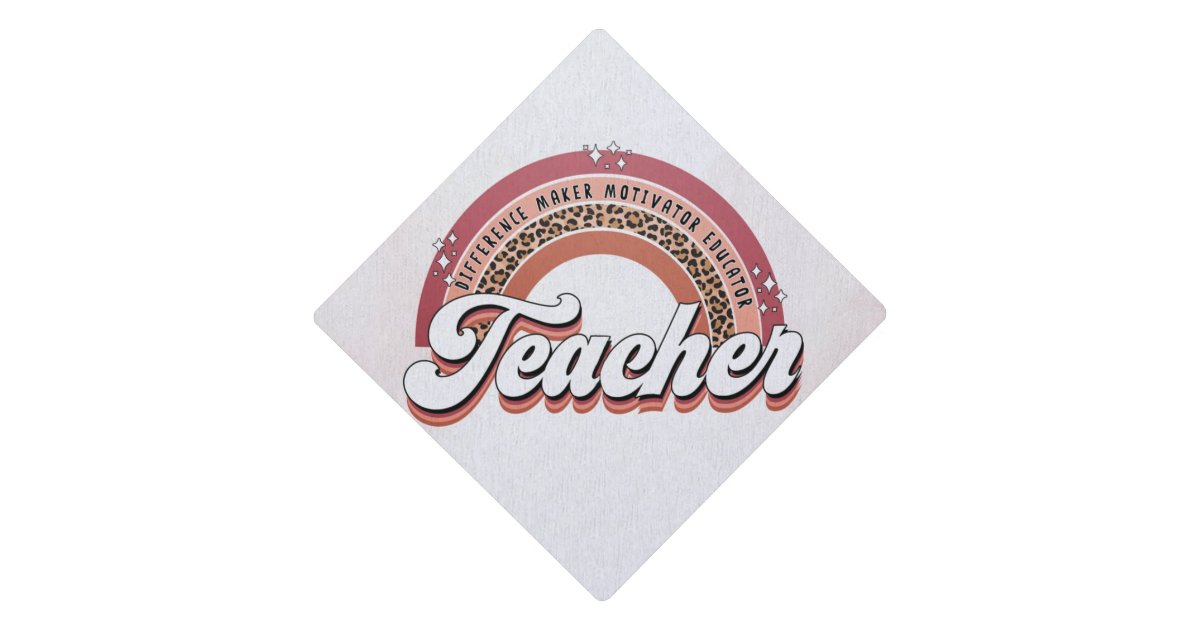 Future Teacher Graduation Cap Topper | Zazzle