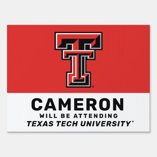 Future Texas Tech Graduate Sign | Zazzle