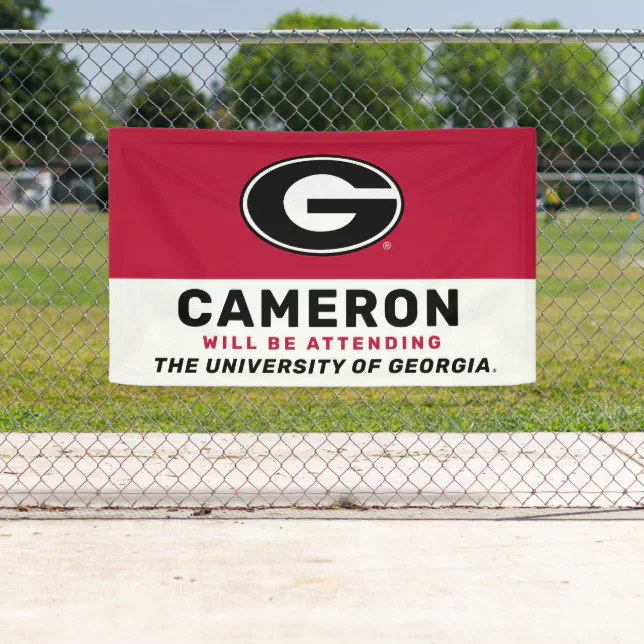 Future University of Georgia Grad Banner | Zazzle