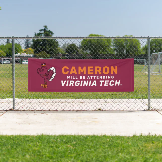 Future VT Virginia Tech Graduate Banner | Zazzle