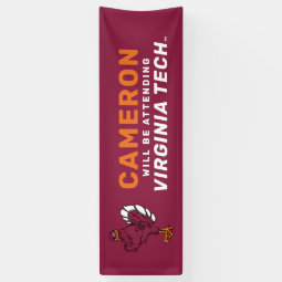 Future VT Virginia Tech Graduate Banner | Zazzle