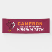 Future VT Virginia Tech Graduate Banner | Zazzle