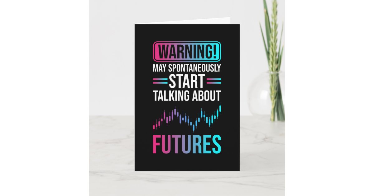 Futures Trading Stock Market Card | Zazzle
