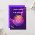 Futuristic Geometric Virtual Birthday Party Invitation | Zazzle