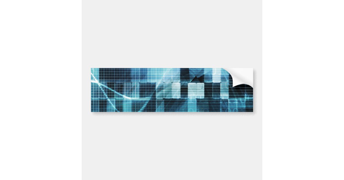 Futuristic Technology Bumper Sticker | Zazzle.com