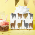 Fuzzy Alpacas Wrapping Paper | Zazzle