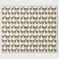 Fuzzy Alpacas Wrapping Paper | Zazzle