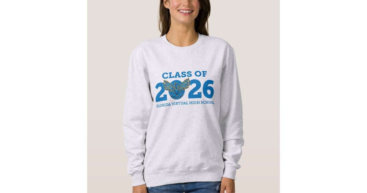 FVHS Class of 2026 Sweatshirt (Ash) | Zazzle